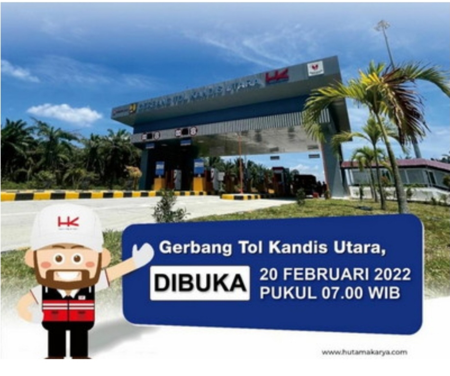 Siap-siap, Besok Gerbang Tol Kandis Utara Dibuka | VOXindonews.com